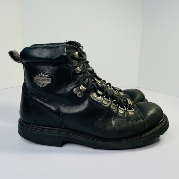 Harley-Davidson | Shoes | Harley Davidson Dipstick Black High Top ...